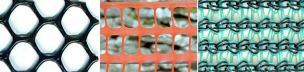Plastic Mesh: Extruded PVC Mesh, Knitted Plastic Netting